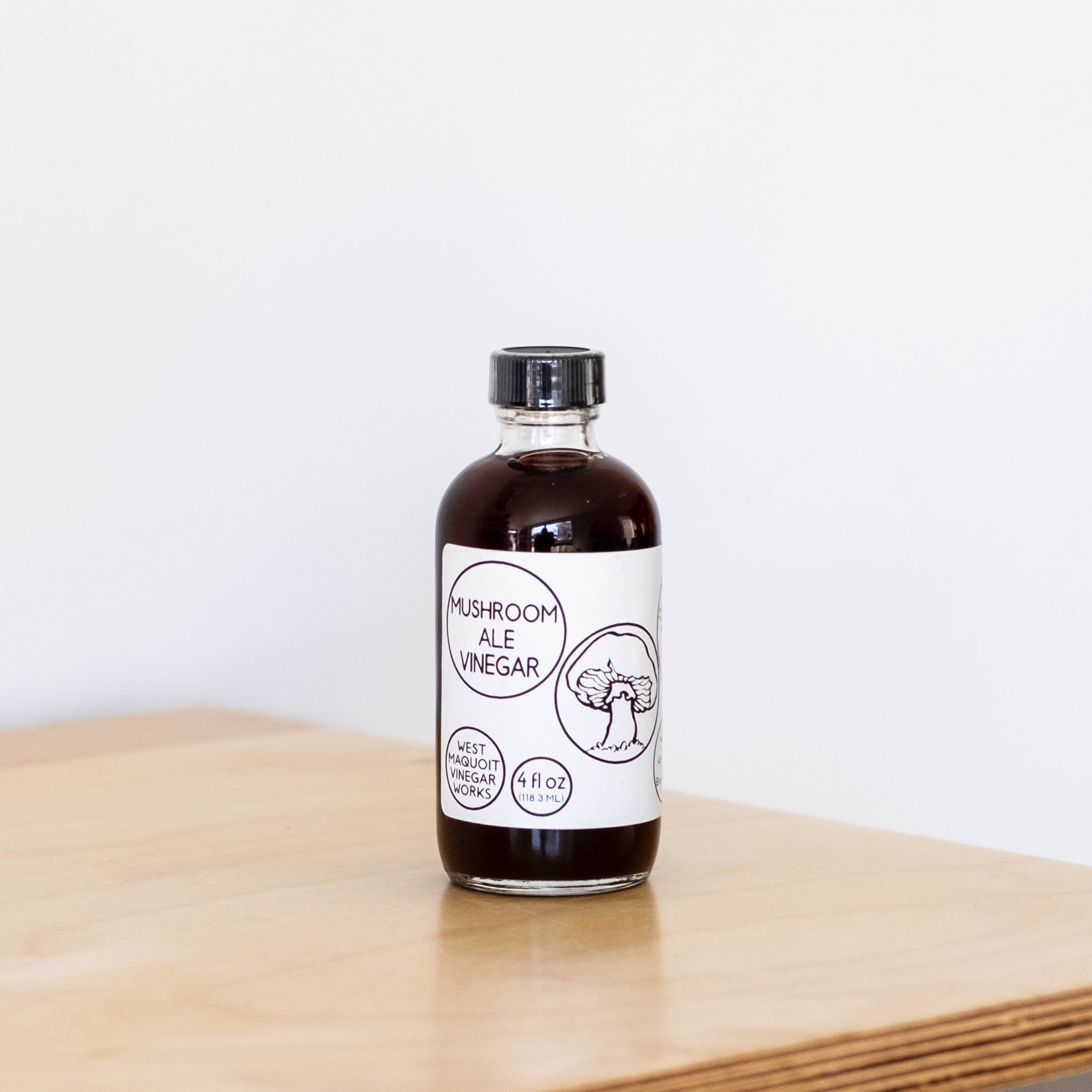 West Maquoit Vinegar Works Mushroom Ale Vinegar Onggi