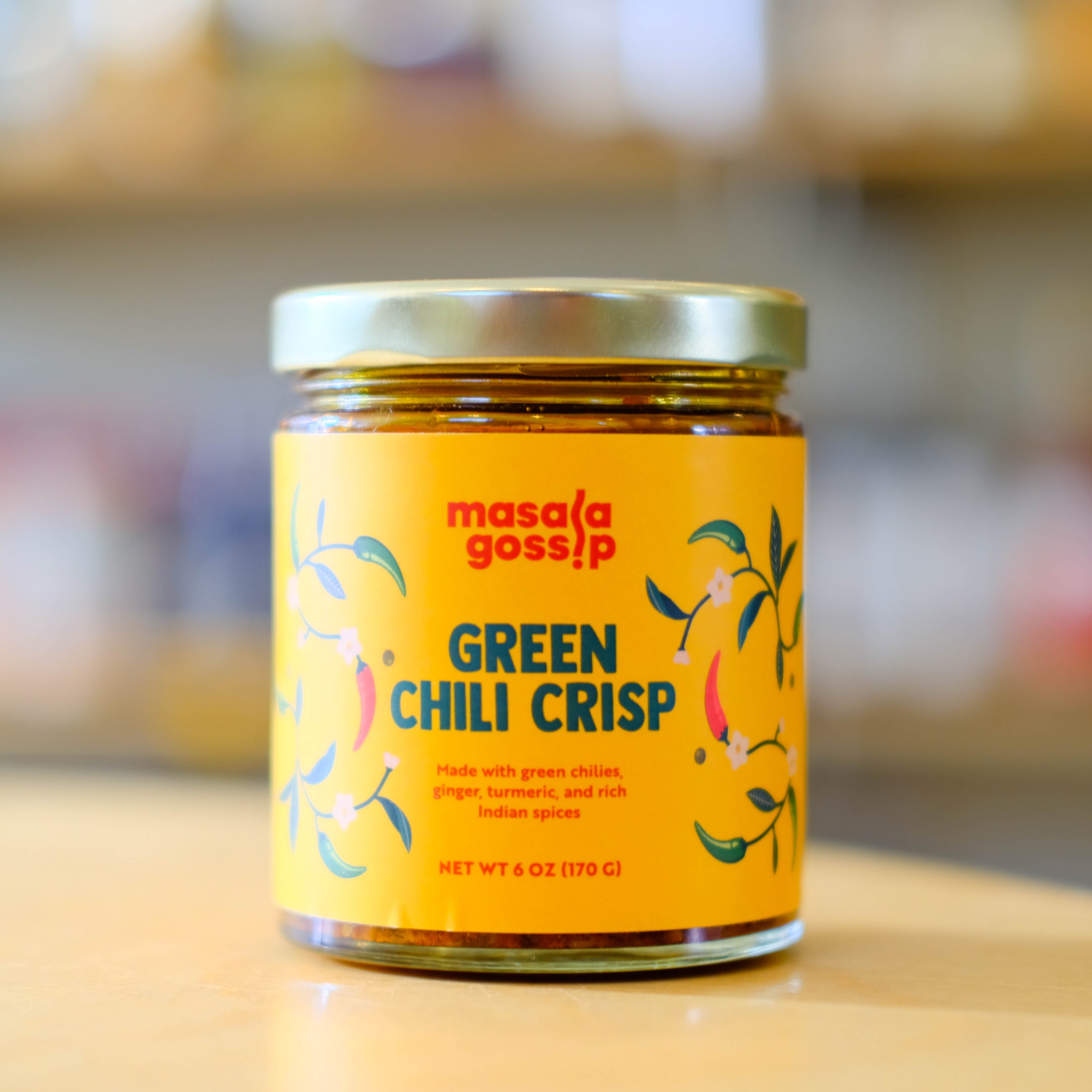 Masala Gossip Green Chili Masala Crisp – Onggi